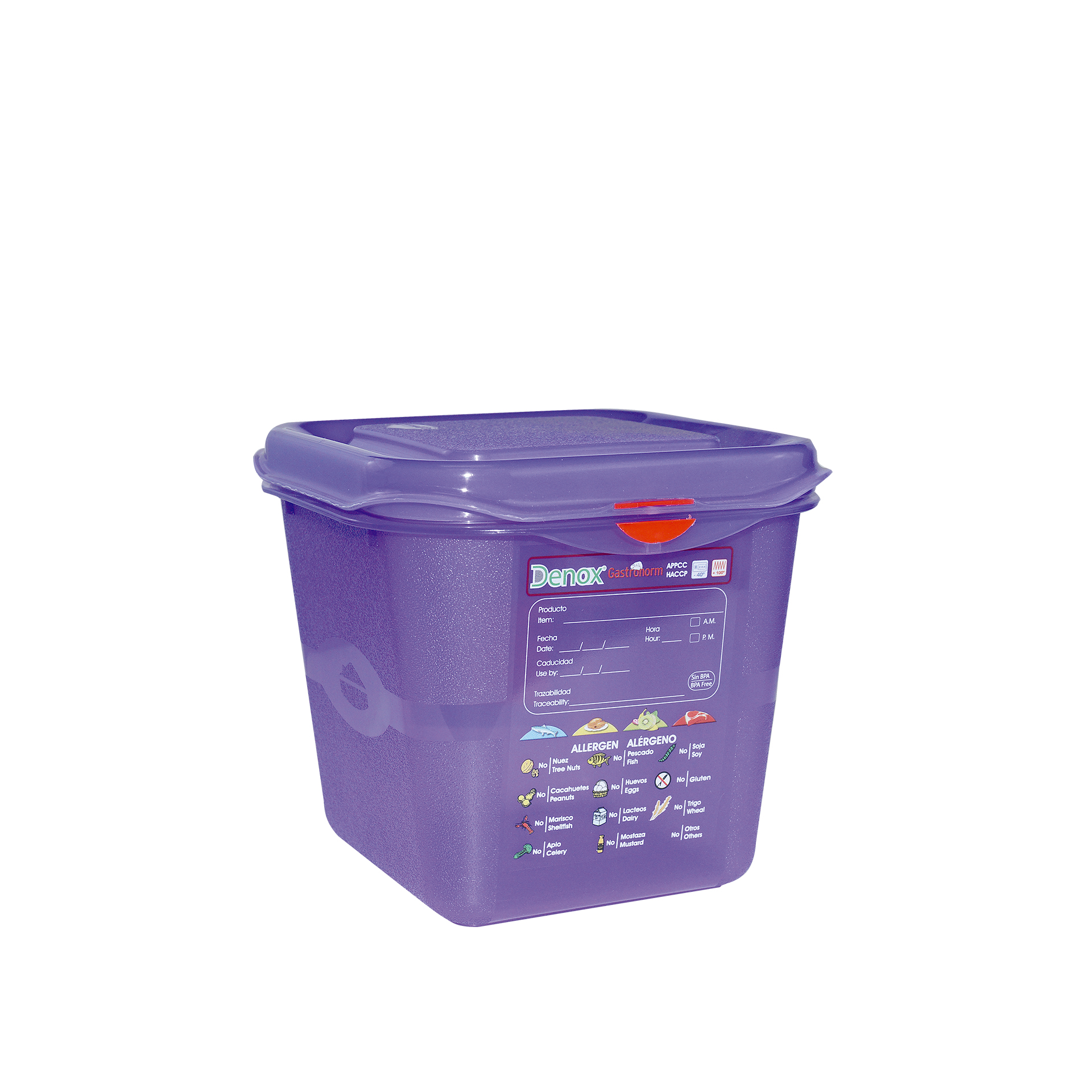 Allergenic Gastronox 1/6 H150 – Denox. Fabricantes de menaje