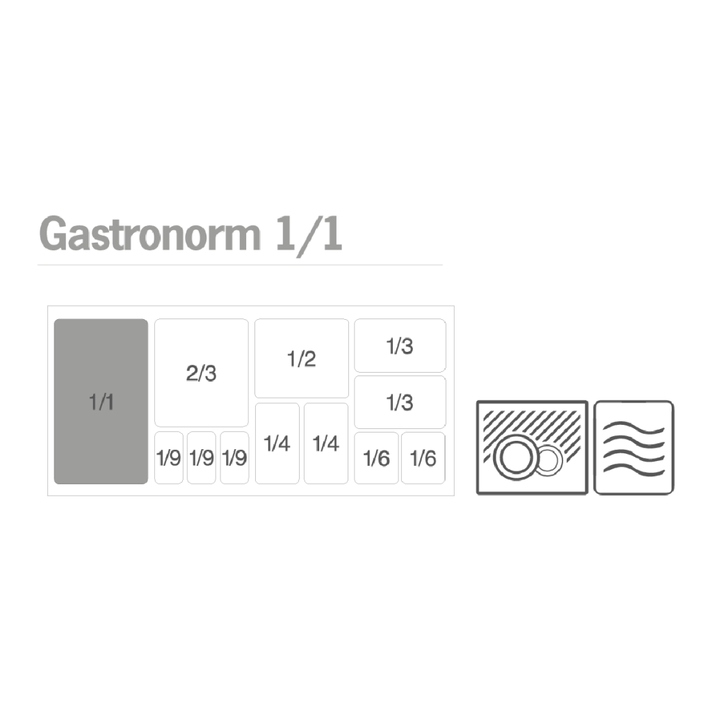 Gastronox 1/1 H150 – Denox. Fabricantes de menaje