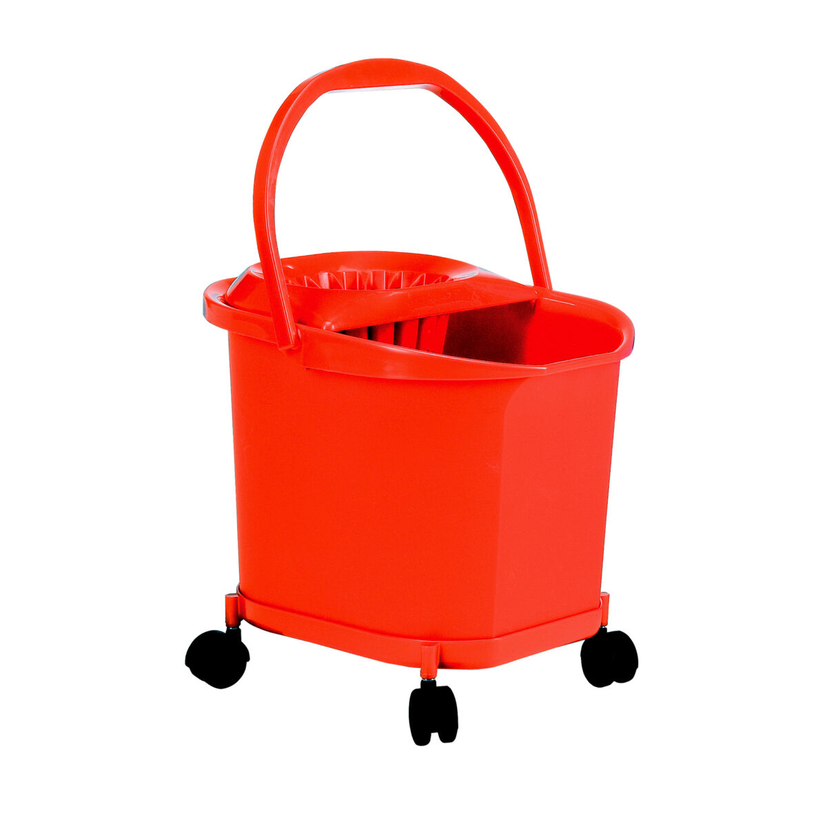 Selecta mop bucket 16 L. with wheels – Denox. Fabricantes de menaje